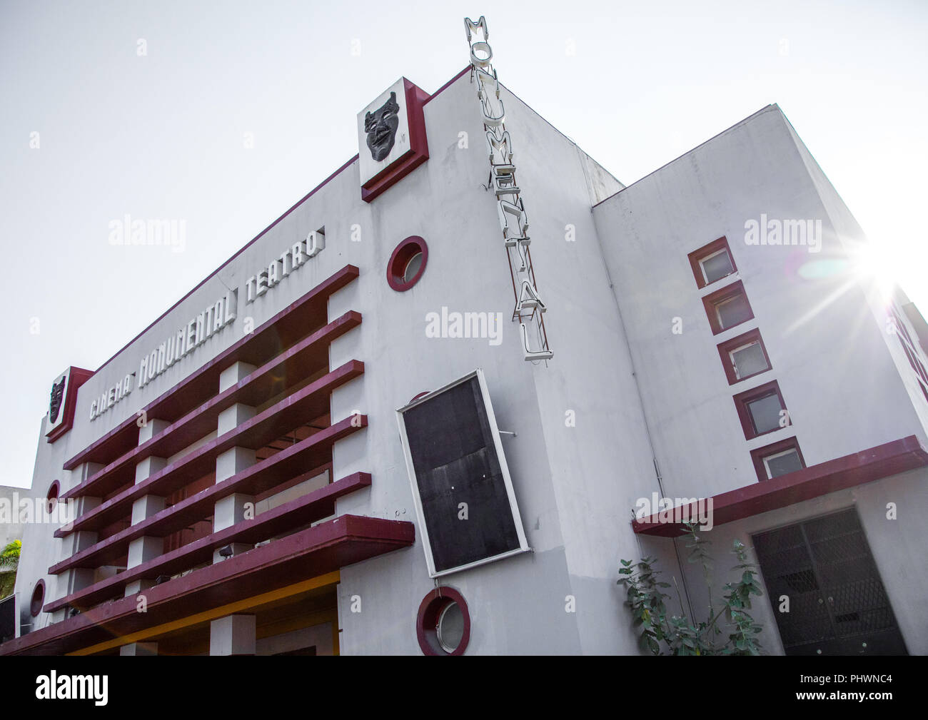 Cinema teatro Monumental, Benguela Province, Benguela, Angola Stock ...