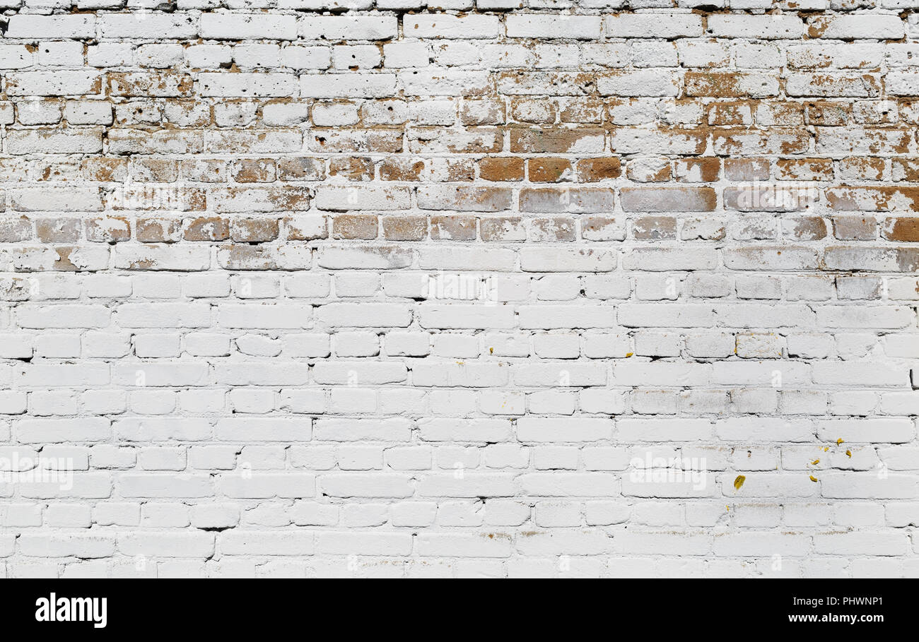 Old white brick wall background. Texture of brickwork Stock Photo - Alamy