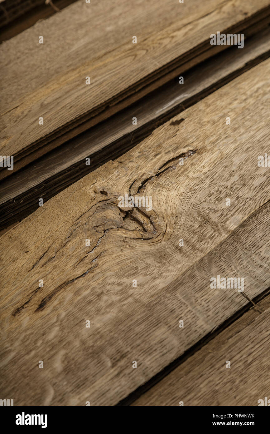 Veneer made from old oak, texture of wood Stock Photo - Alamy