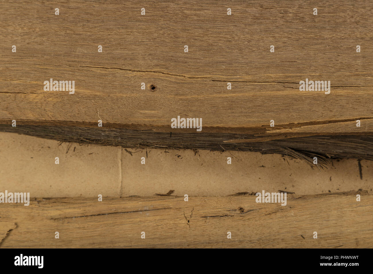 Veneer made from old oak, texture of wood Stock Photo - Alamy