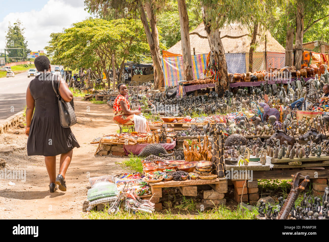 Zimbabwean crafts hi-res stock photography and images - Alamy