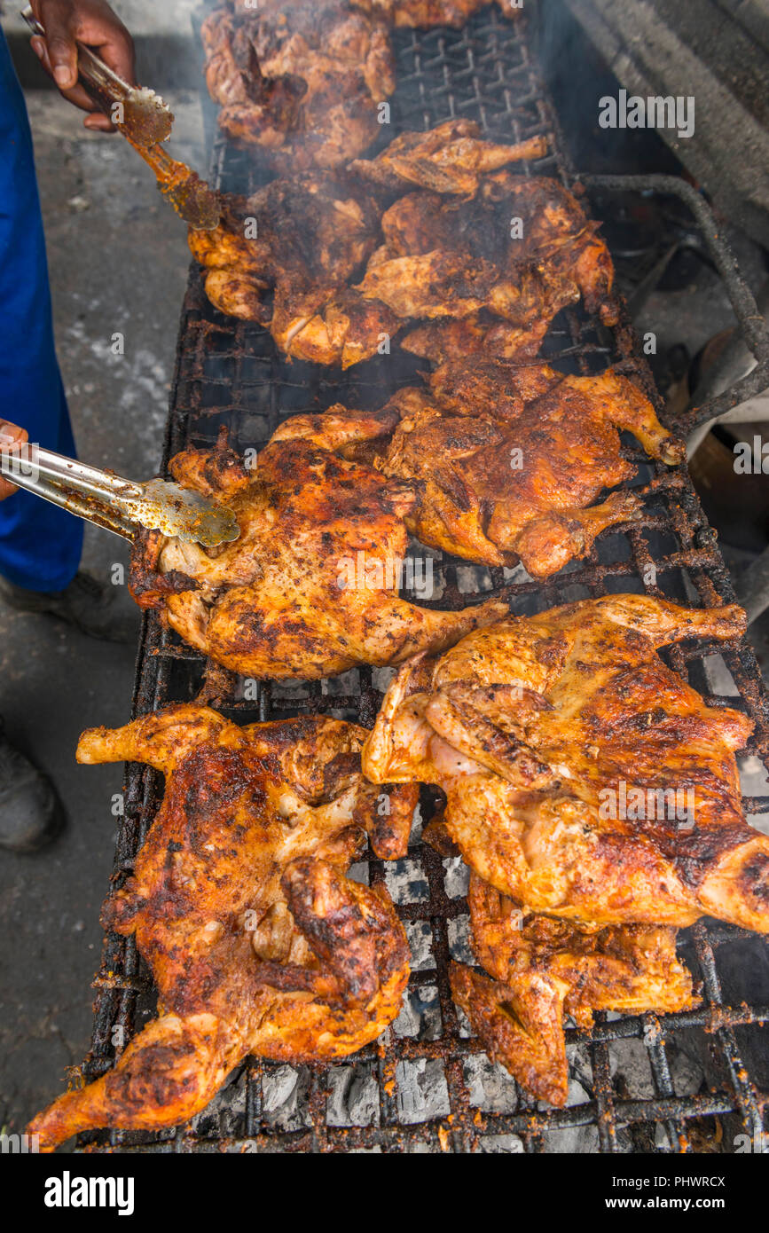 Fire on the braai hi-res stock photography and images - Alamy