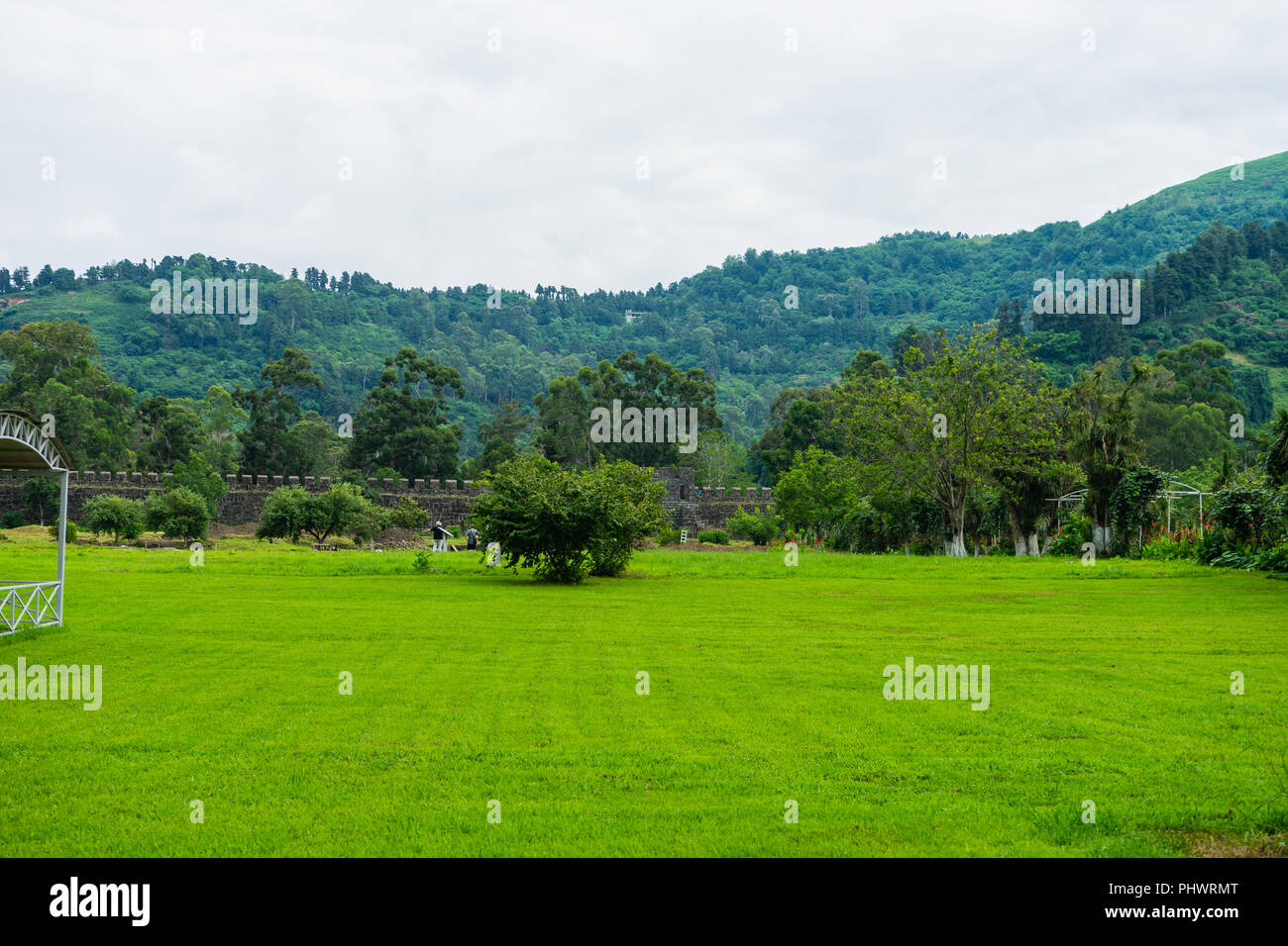 Gonio, Georgia / July 9, 2018: Ancient roman fortress Gonio - Asparos ...
