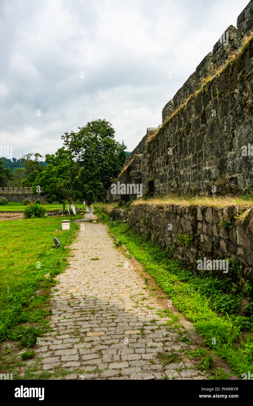 Gonio, Georgia / July 9, 2018: Ancient roman fortress Gonio - Asparos ...