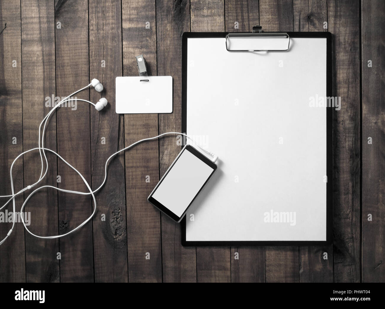 Blank corporate identity template. Business stationery mock-up. Flat ...