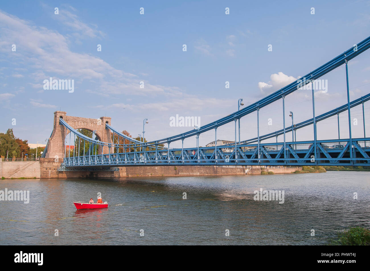 Wroclaw grunwald bridge most grunwaldzki hi-res stock photography and ...