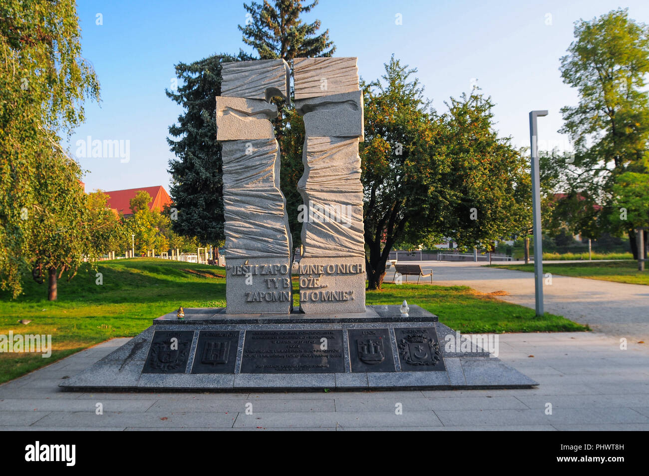 Monument to the Victims of UPA (Ukrainian Insurgent Army) in Wroclaw ...