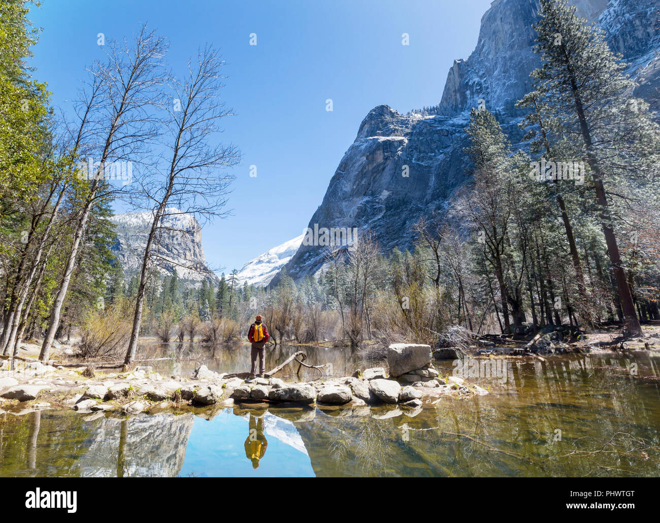 Early spring in Yosemite Stock Photo - Alamy