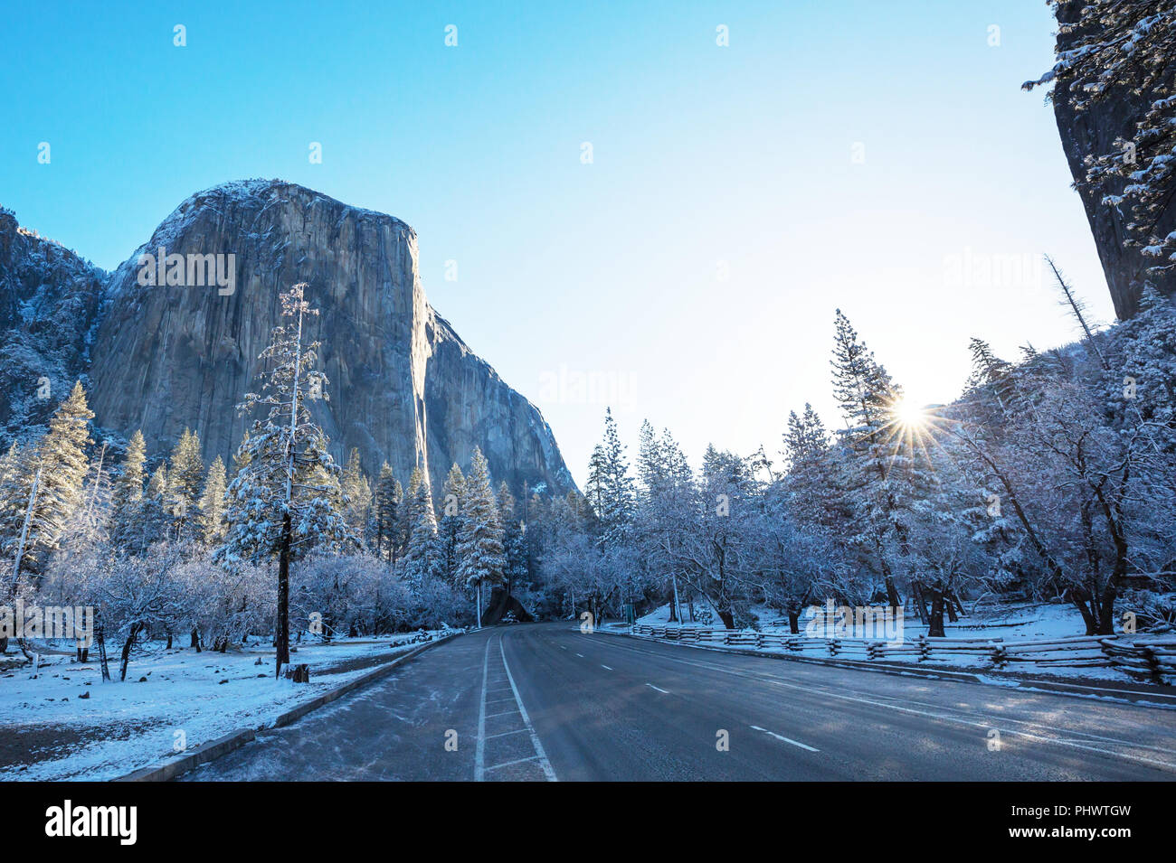 Early spring in Yosemite Stock Photo - Alamy