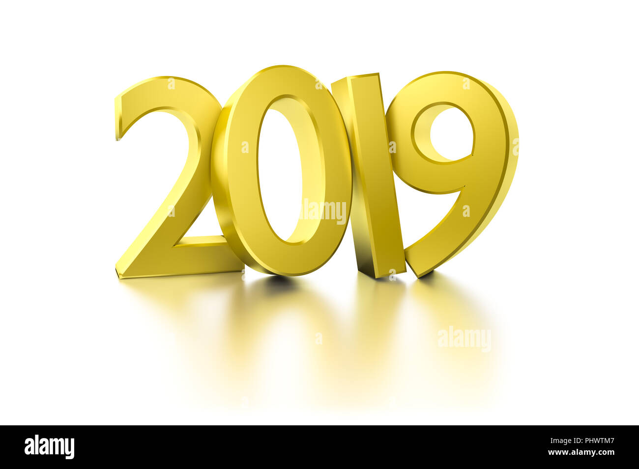 Year 2019 Cut Out Stock Images & Pictures - Alamy