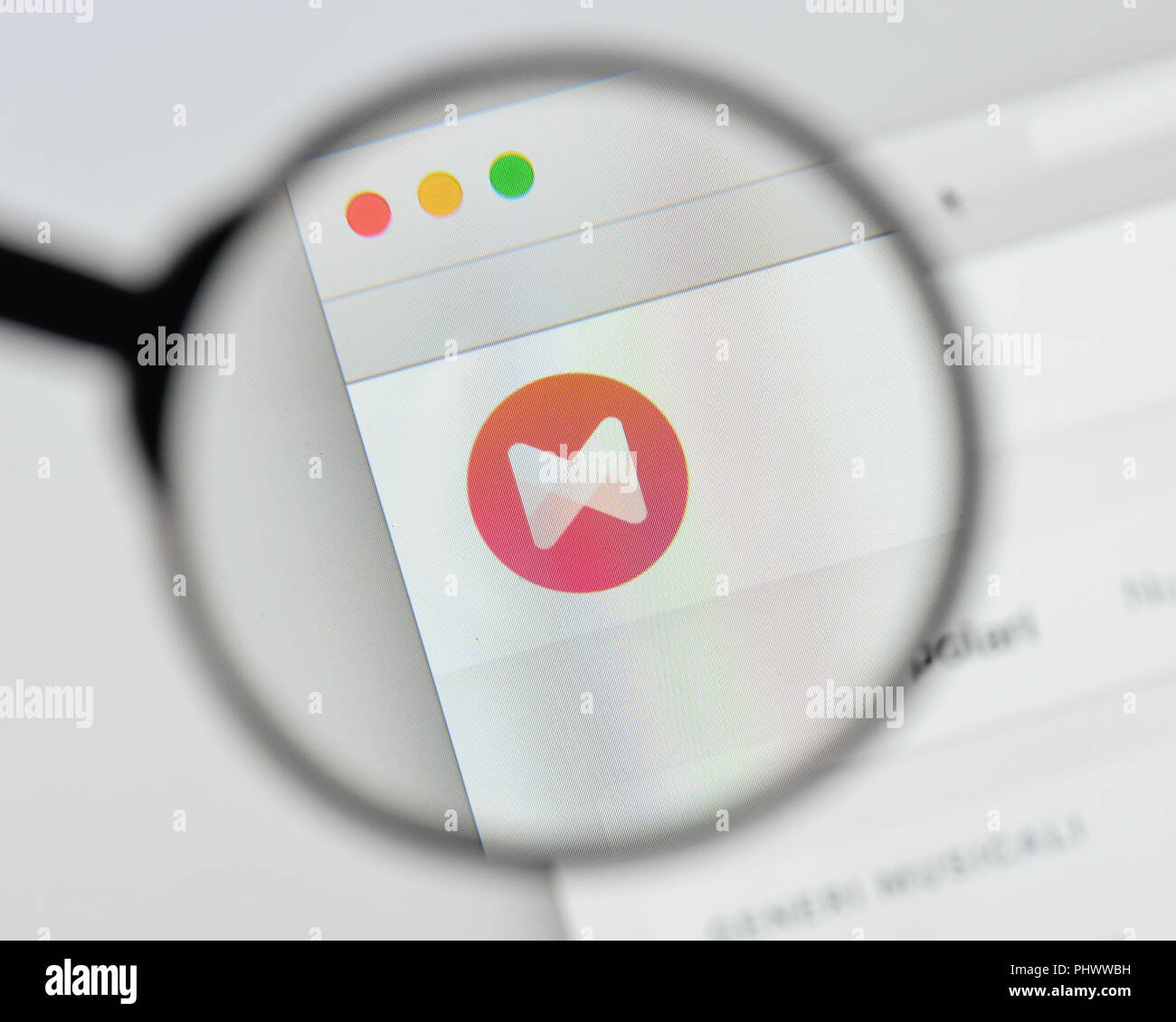 Musixmatch logo hi-res stock photography and images - Alamy