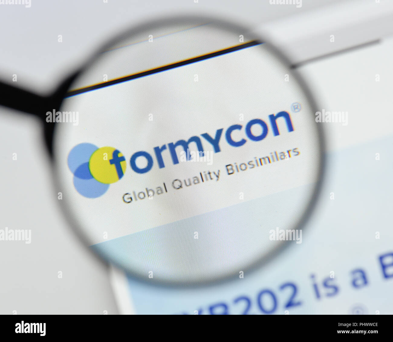 Formycon logo hi-res stock photography and images - Alamy