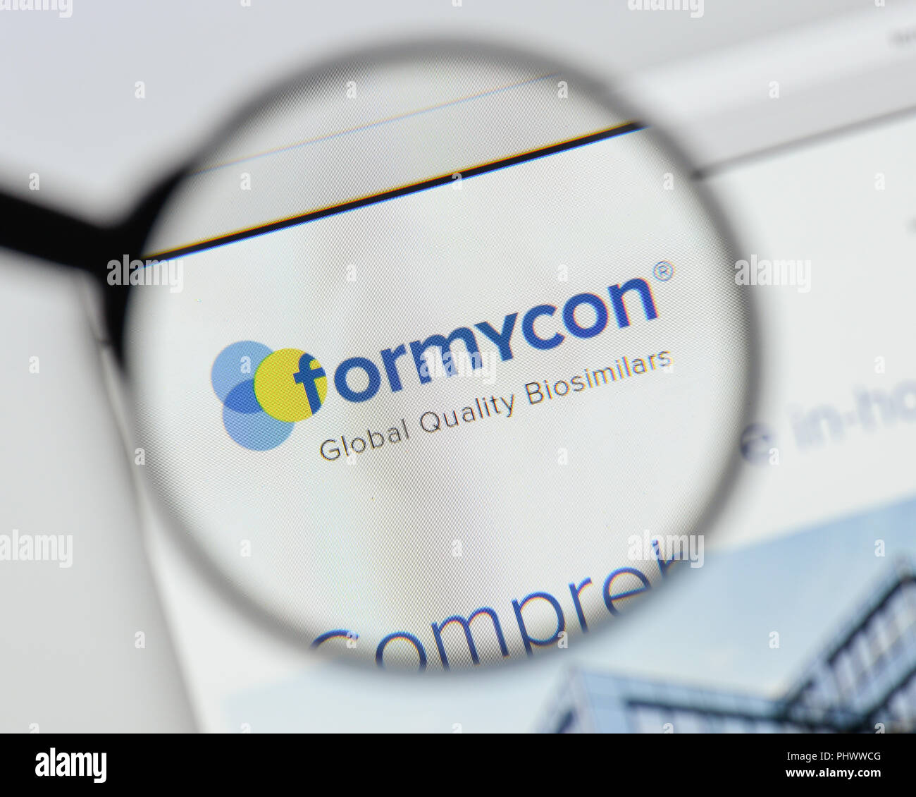 Formycon logo hi-res stock photography and images - Alamy
