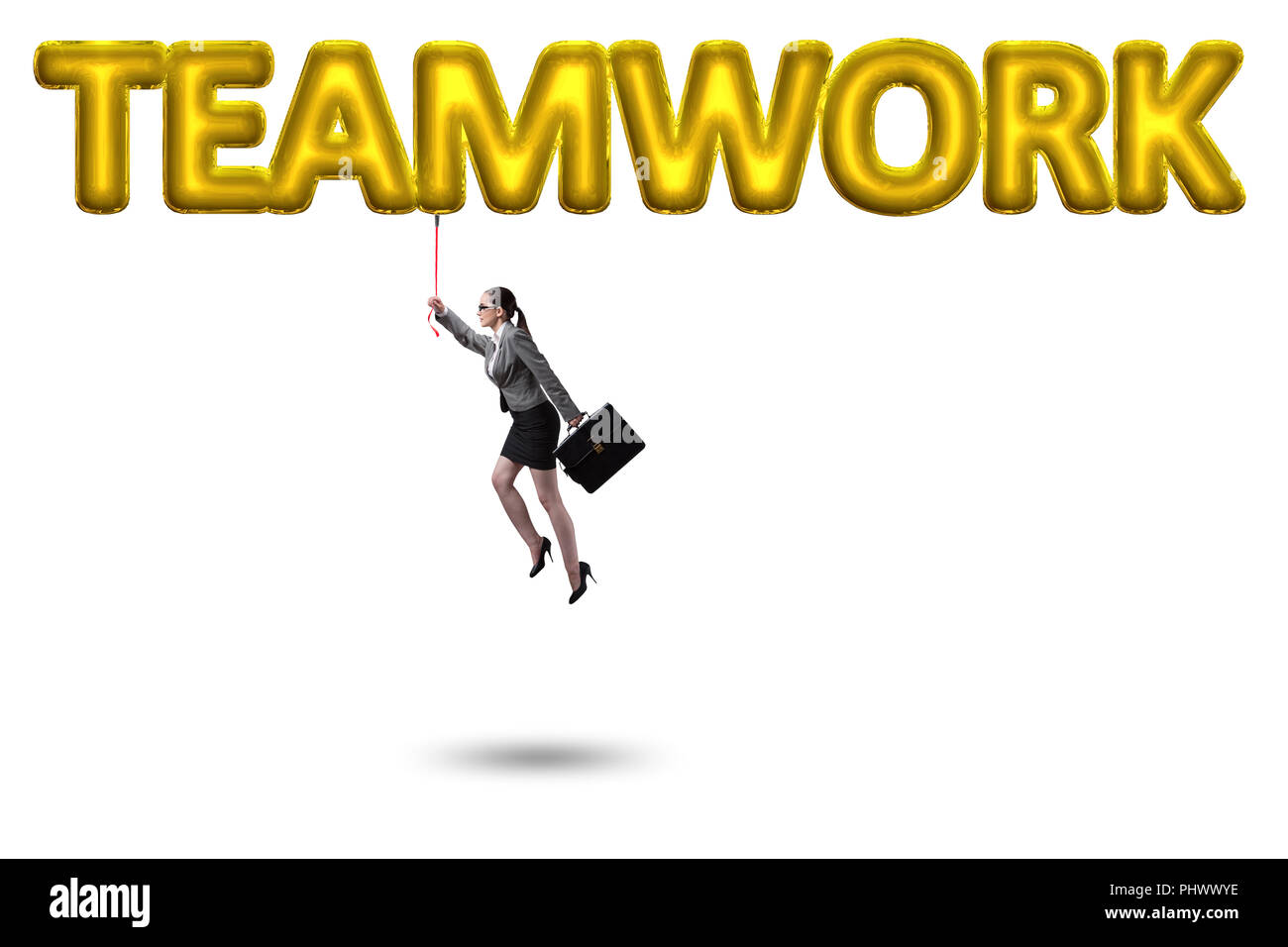 Teamwork friends unity collaboration Cut Out Stock Images & Pictures ...