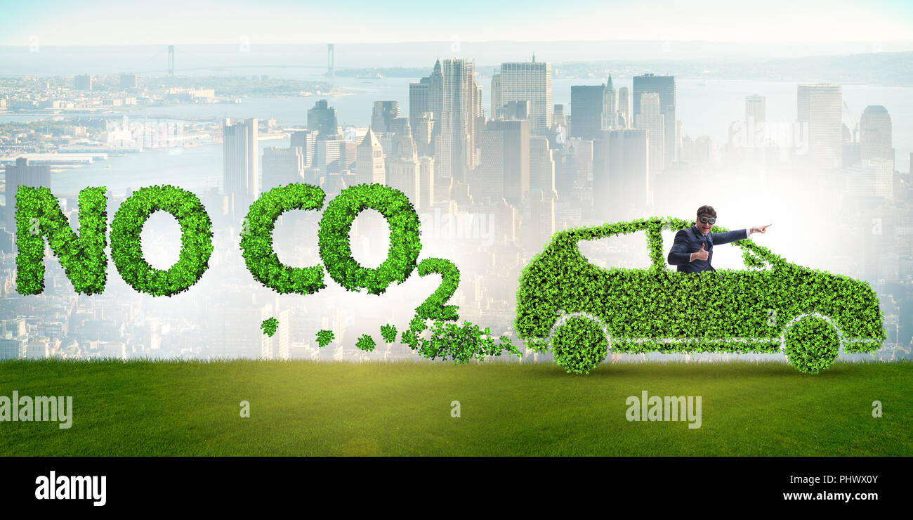 Concept of clean fuel and eco friendly cars Stock Photo - Alamy