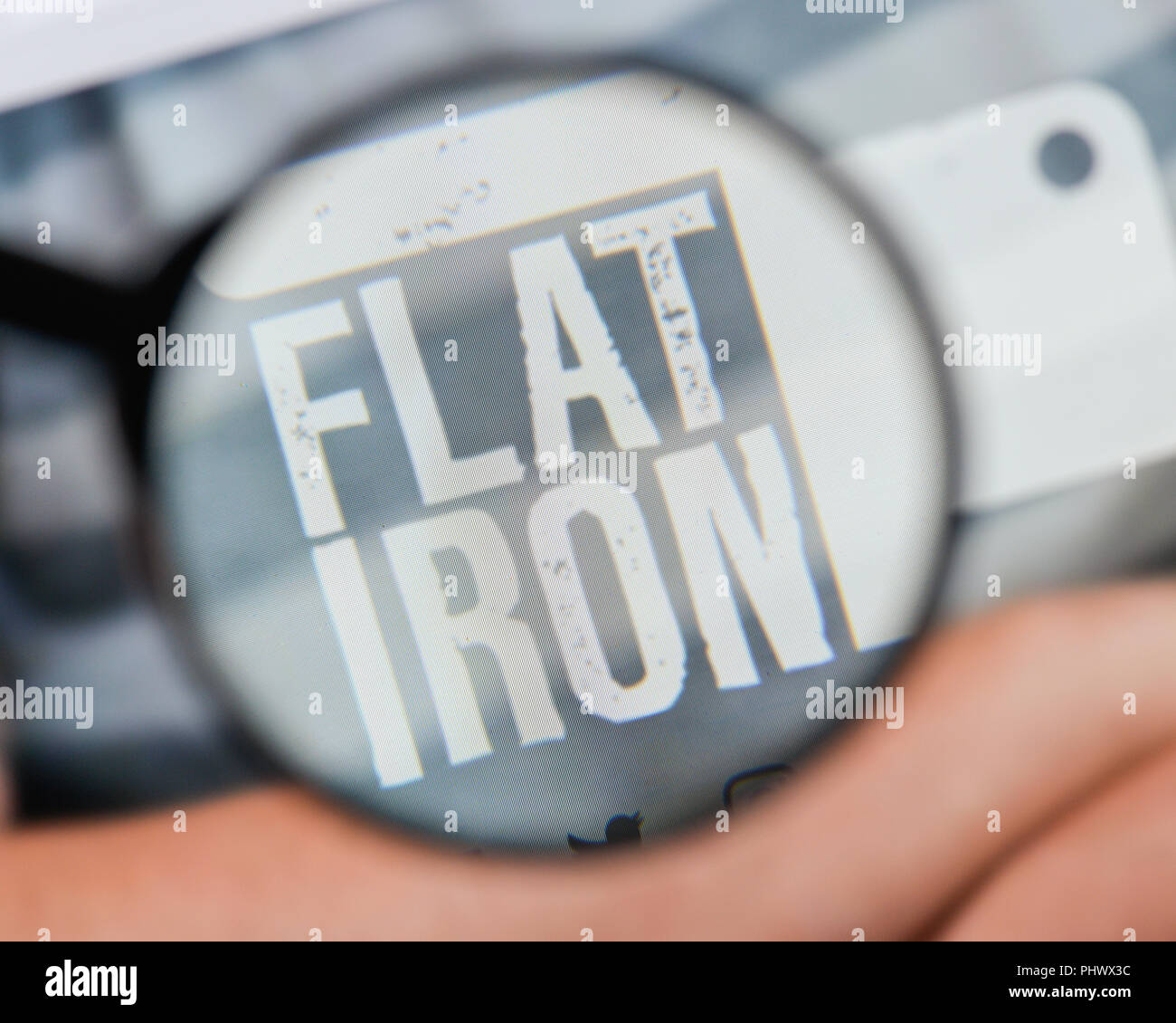 Milan, Italy - August 20, 2018: Flat Iron Steak website homepage. Flat ...