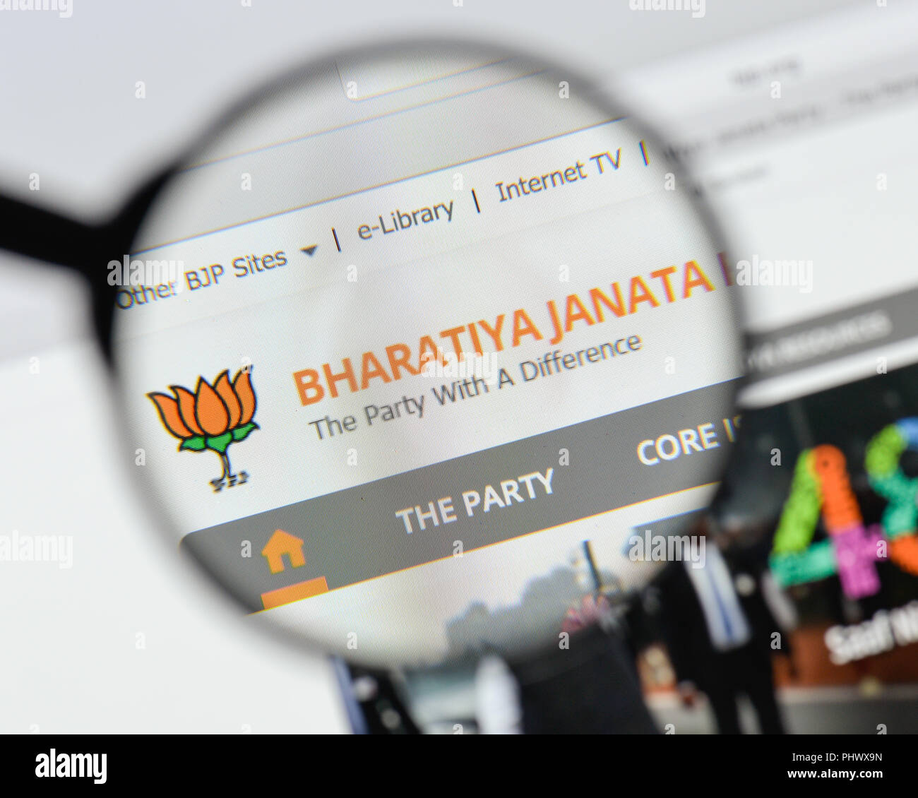 Bharatiya janata party hi-res stock photography and images - Alamy