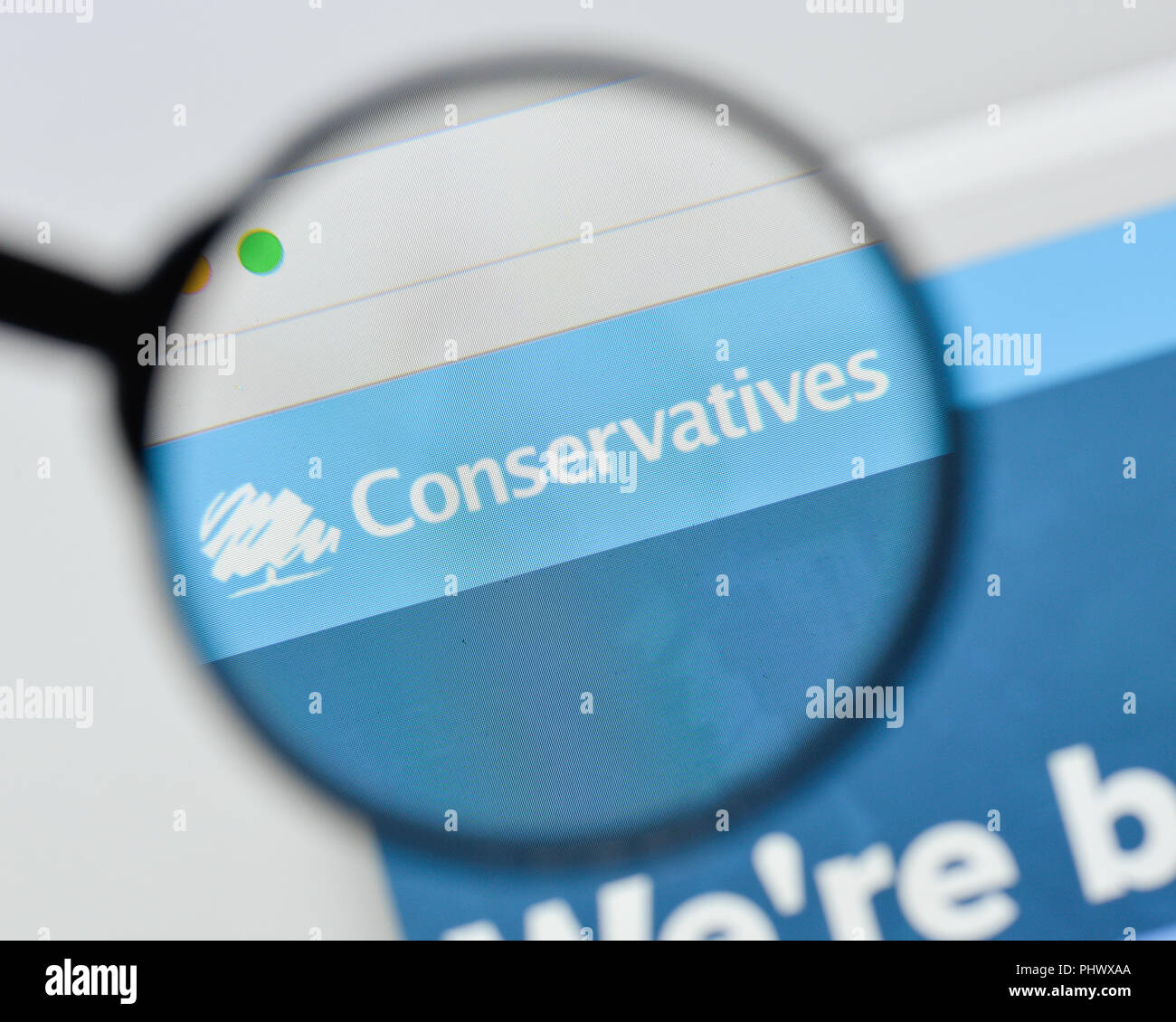 Conservative party logo hi-res stock photography and images - Alamy