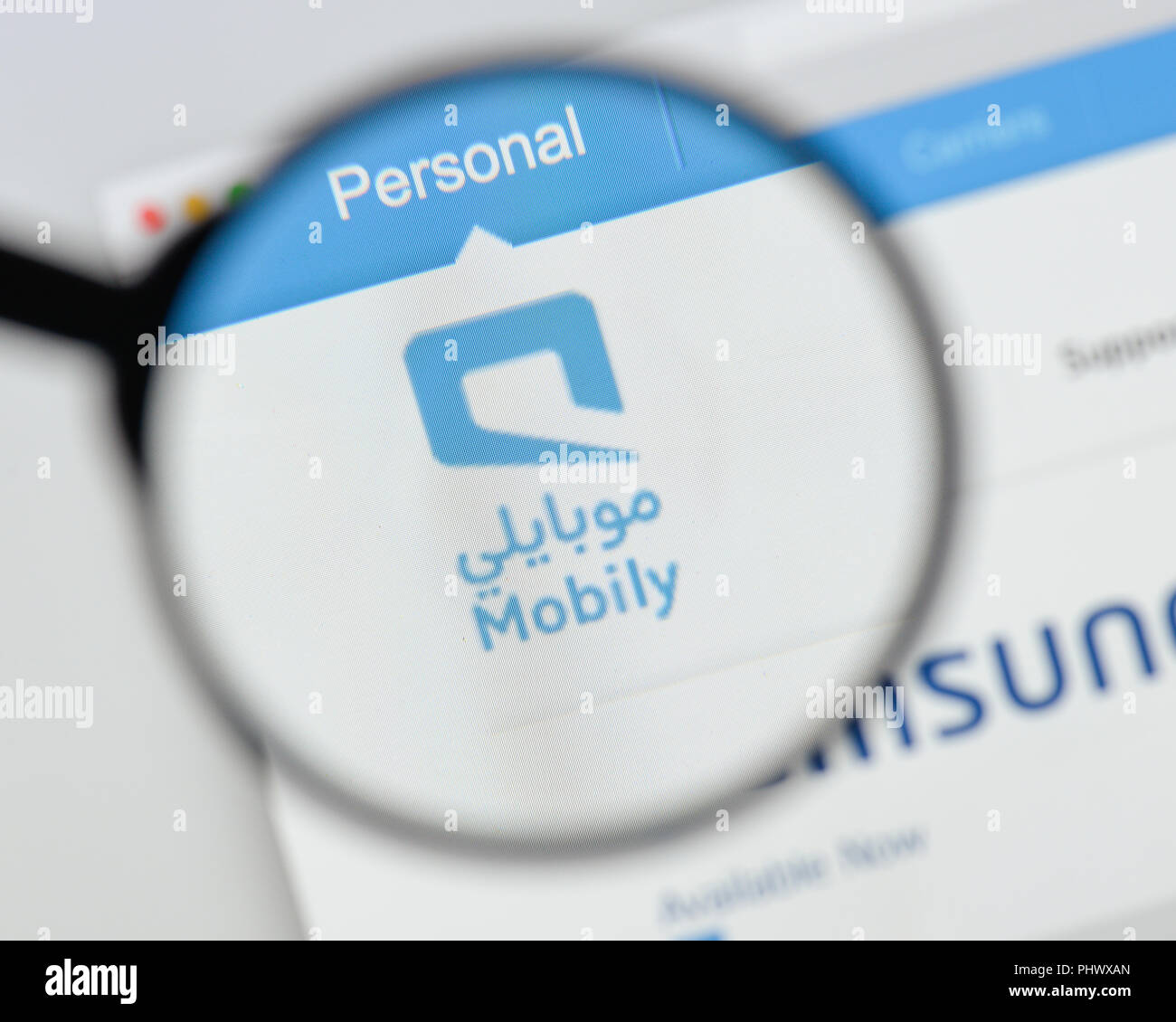 Mobily logo hi-res stock photography and images - Alamy