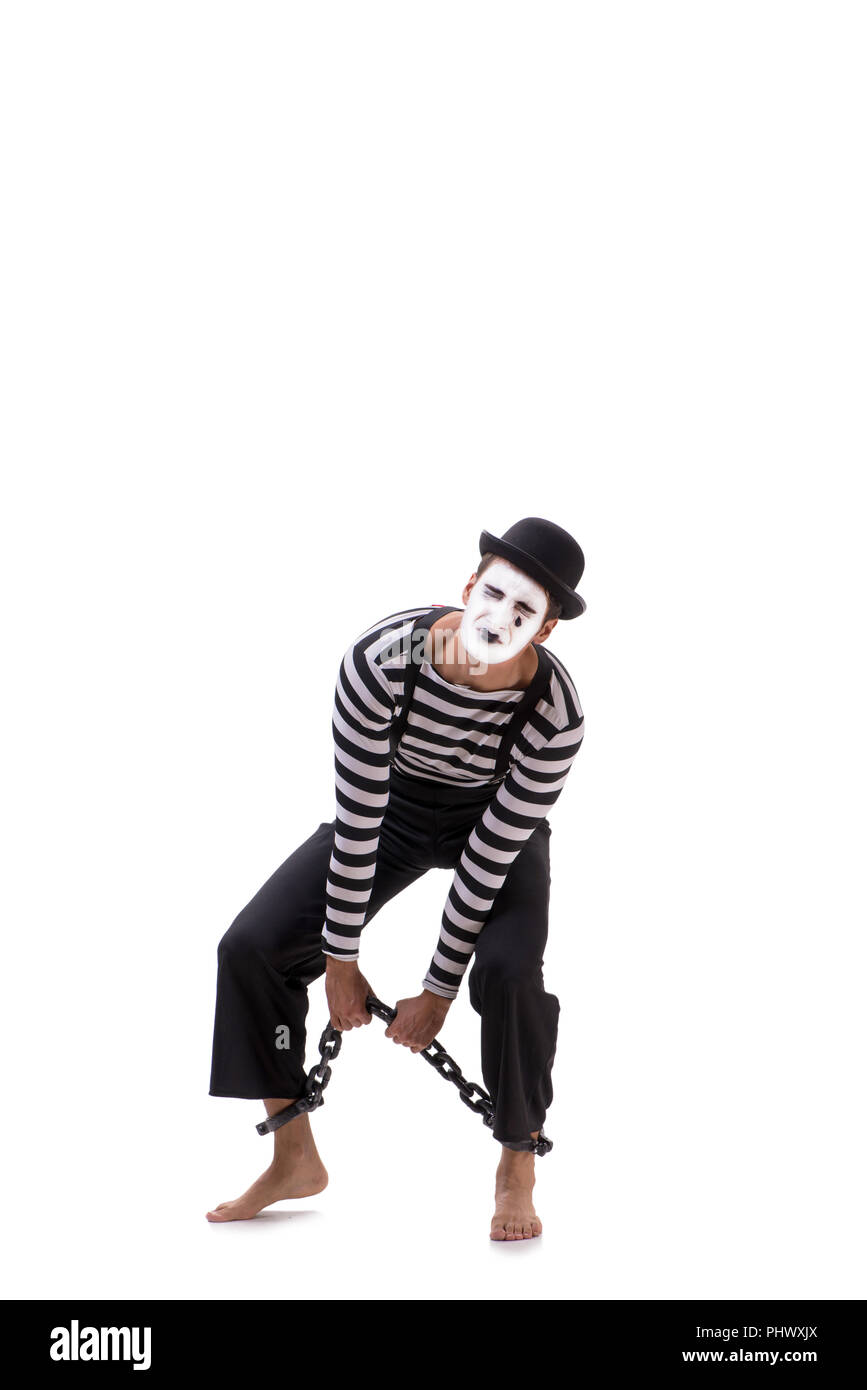 Chained feet Cut Out Stock Images & Pictures - Alamy