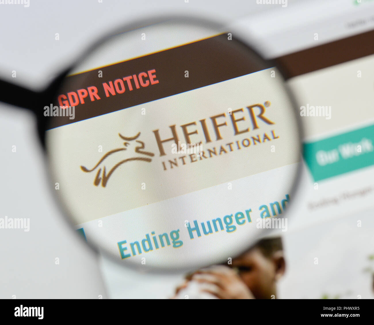 Heifer international logo hi-res stock photography and images - Alamy