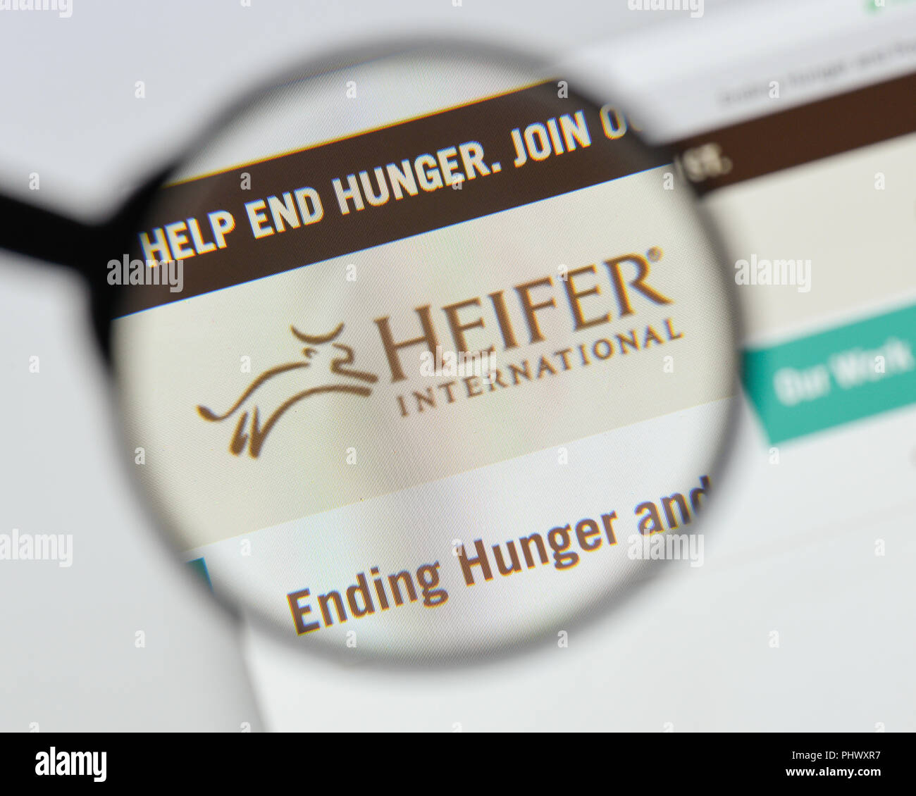Heifer international logo hi-res stock photography and images - Alamy