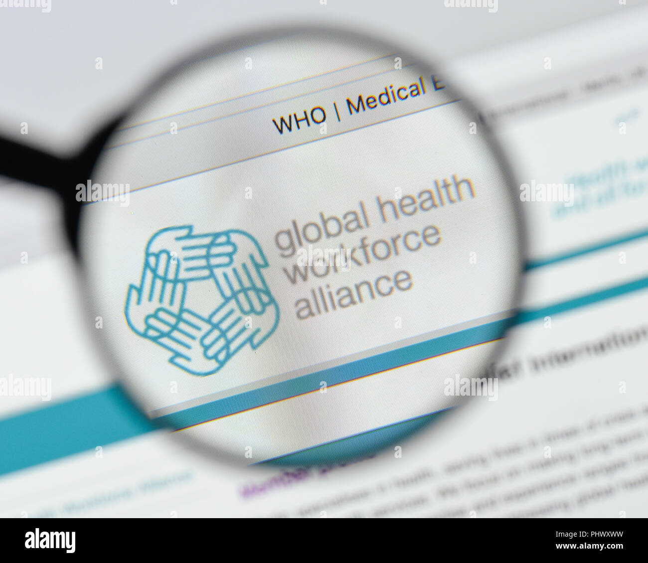 Milan, Italy - August 20, 2018: Medical Relief International Charity ...