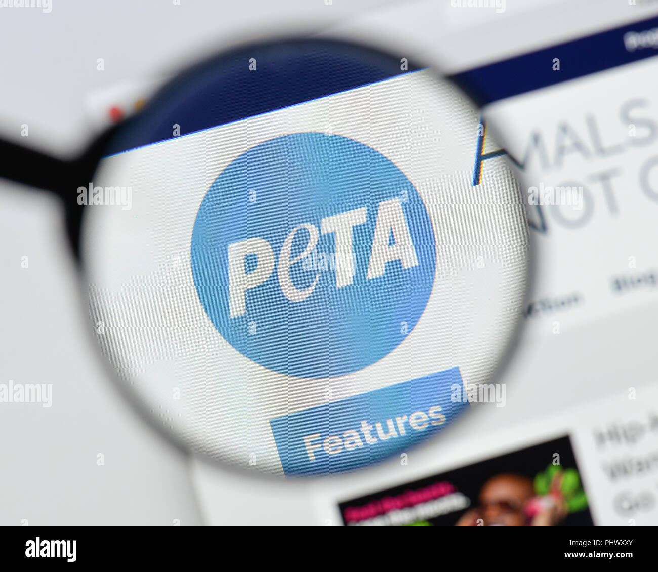 Peta logo hi-res stock photography and images - Alamy