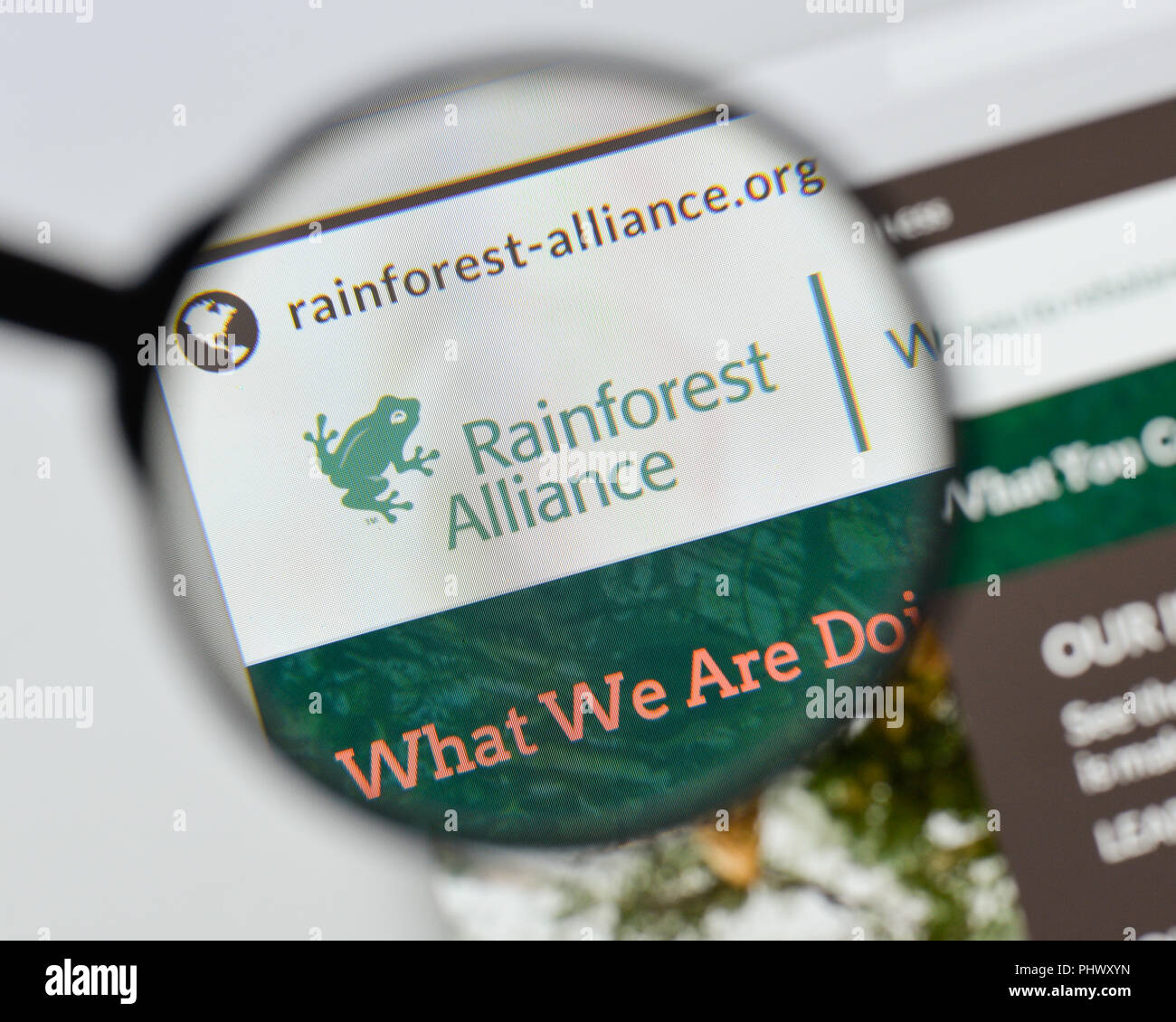 Rainforest alliance logo hi-res stock photography and images - Alamy