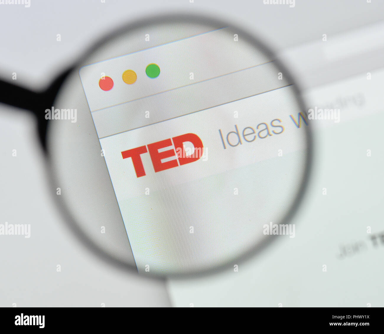 Ted logo hi-res stock photography and images - Alamy