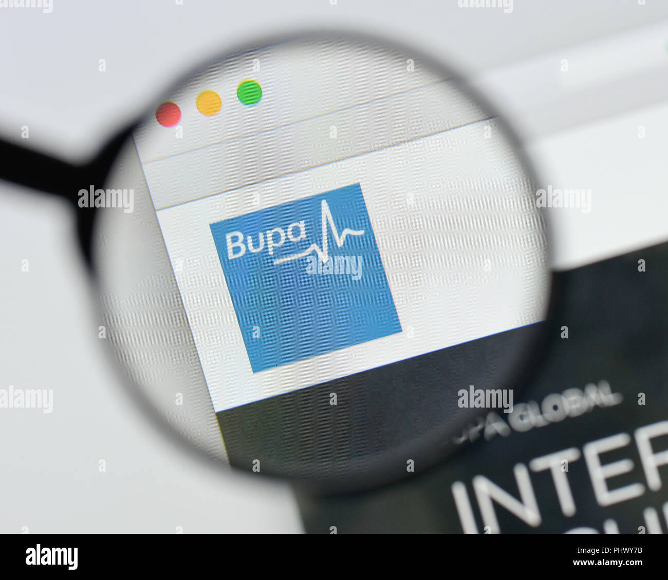 Bupa logo hi-res stock photography and images - Alamy