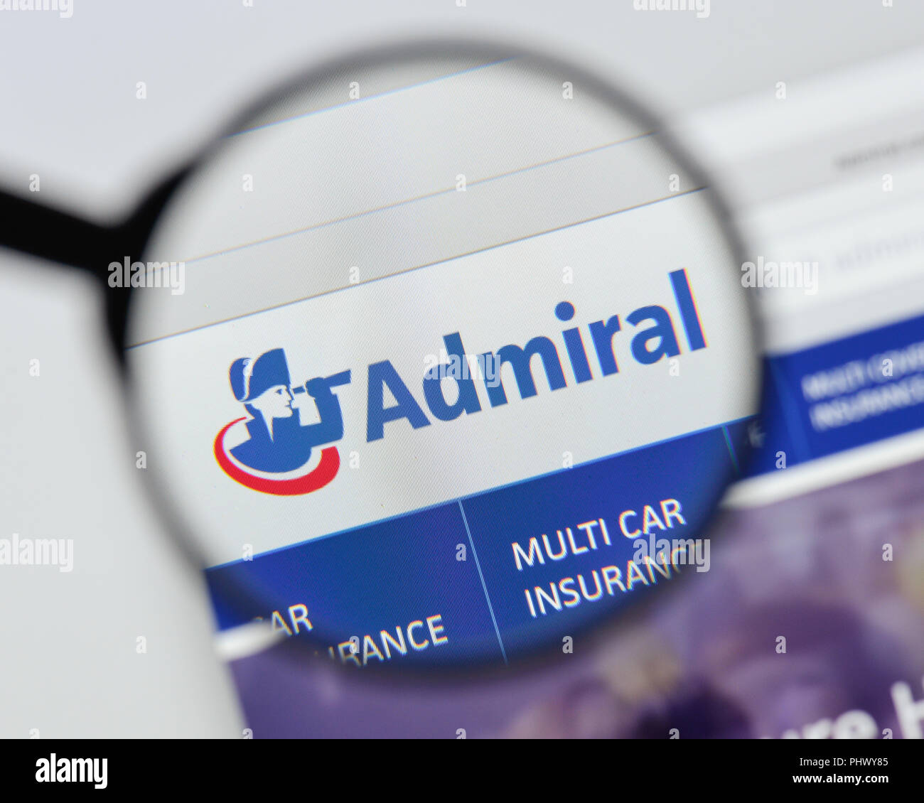 Admiral logo hi-res stock photography and images - Alamy