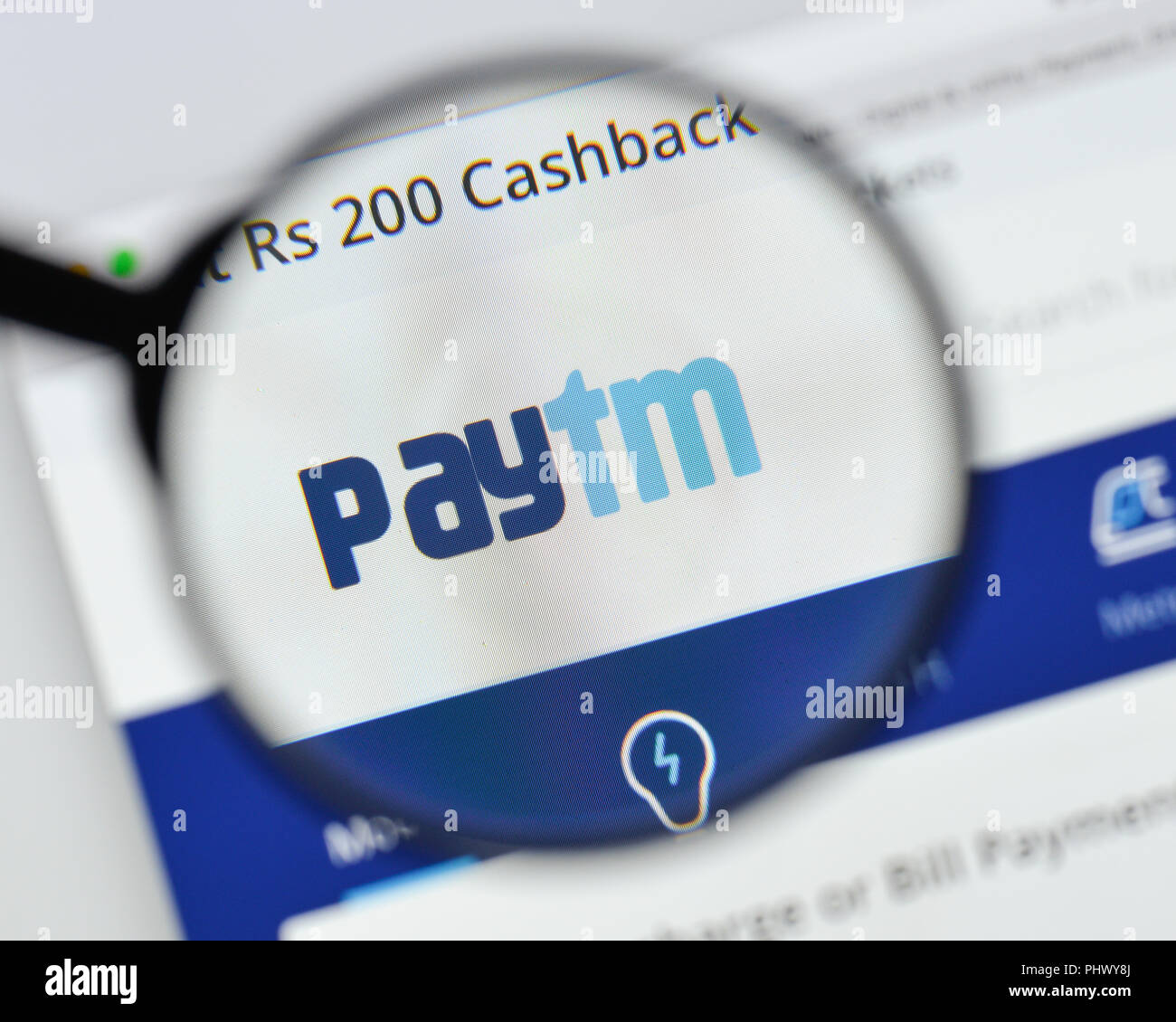 Paytm logo hi-res stock photography and images - Alamy