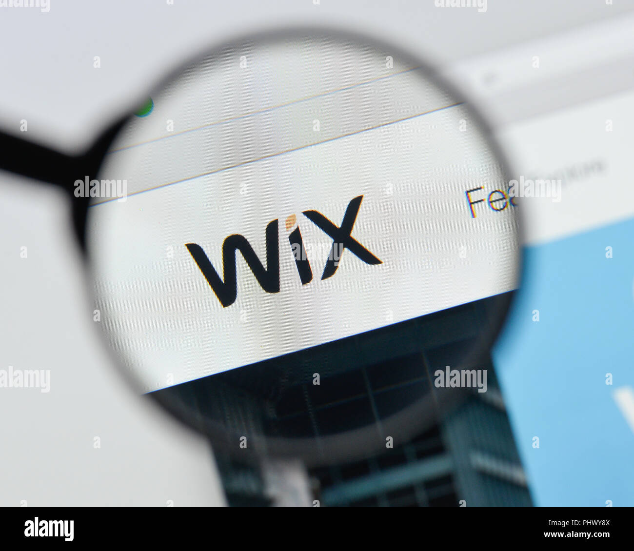 Wix business logo hi-res stock photography and images - Alamy