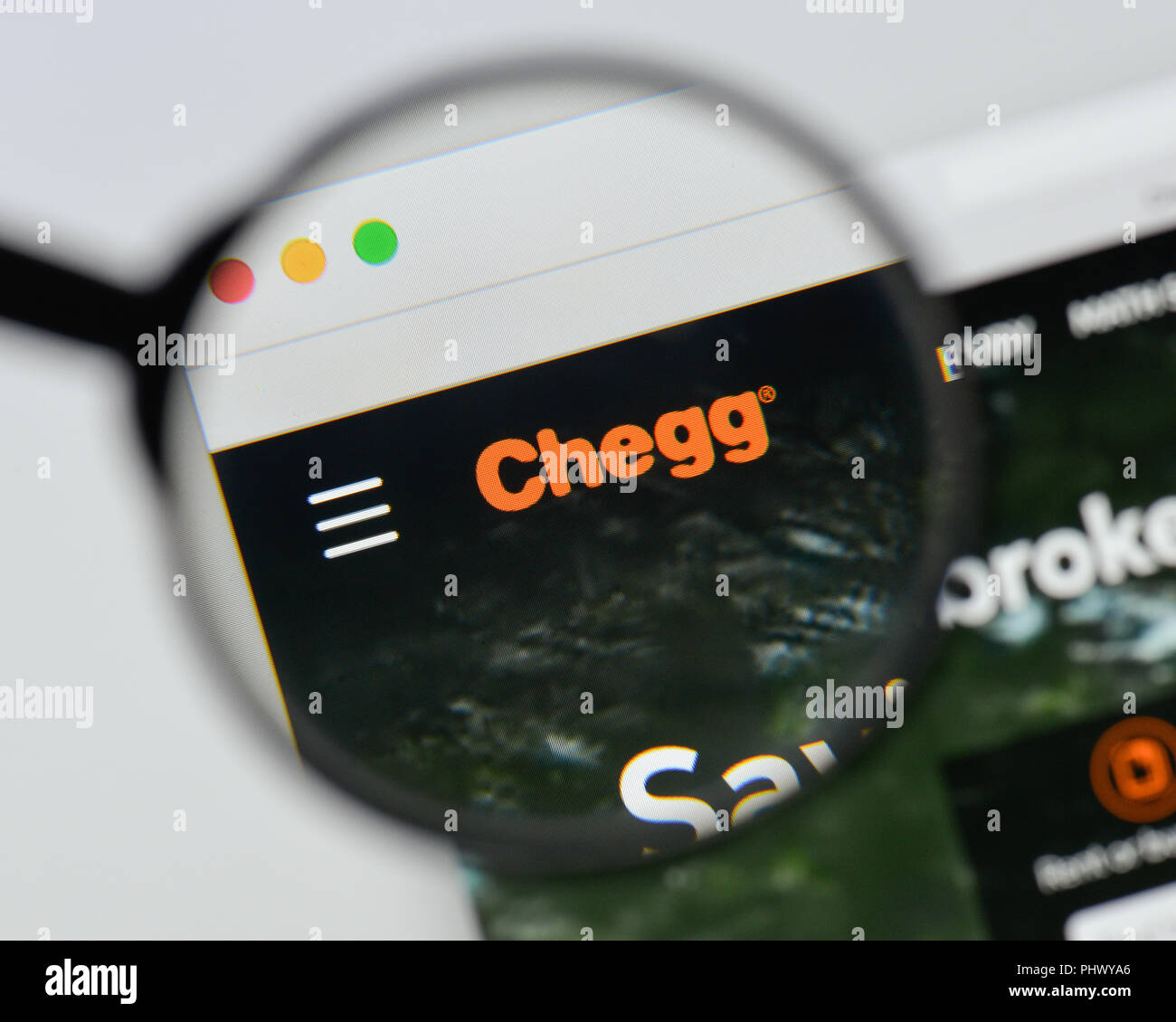 Chegg logo hi-res stock photography and images - Alamy
