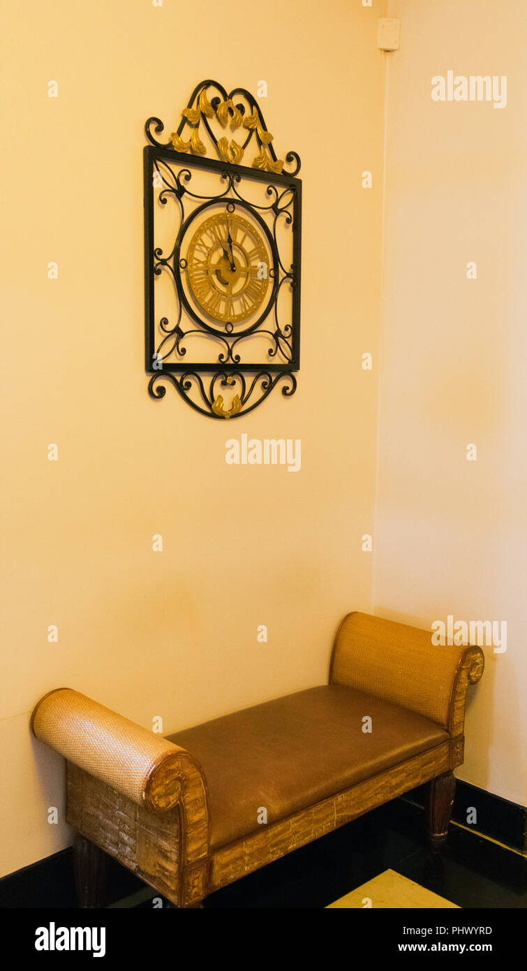 Interior of the entrance to The Ritz apartment building at the Atlantic ...