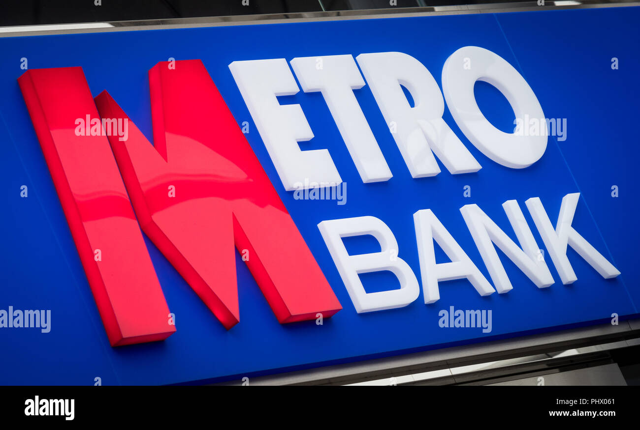 Metro bank logo hi-res stock photography and images - Alamy