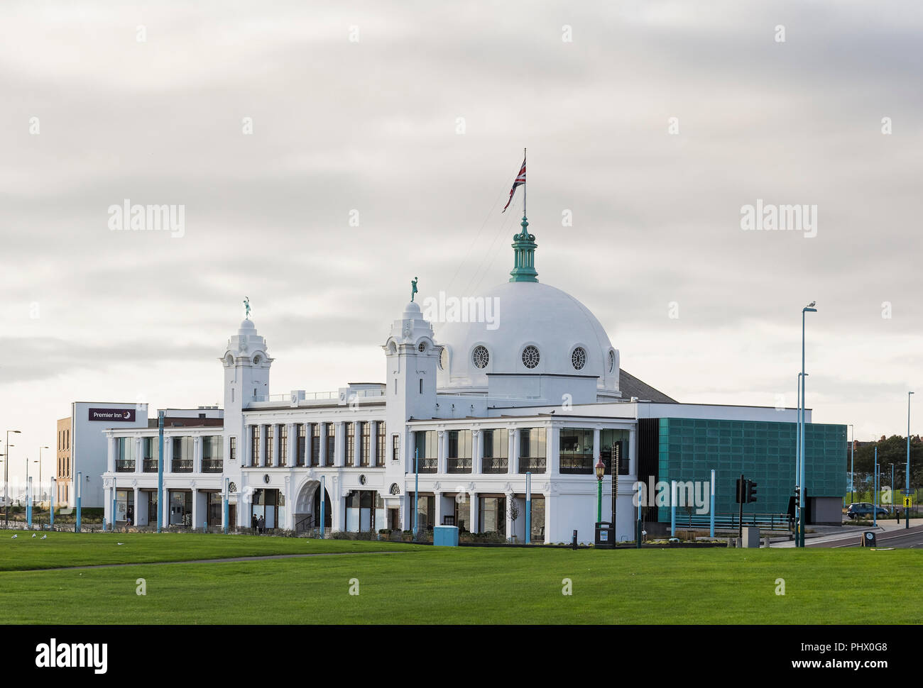 Spanish City at Whitley Bay, North Tyneside, UK after refurbishment ...