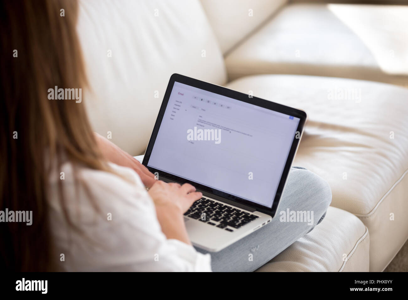 Gmail laptop hi-res stock photography and images - Alamy