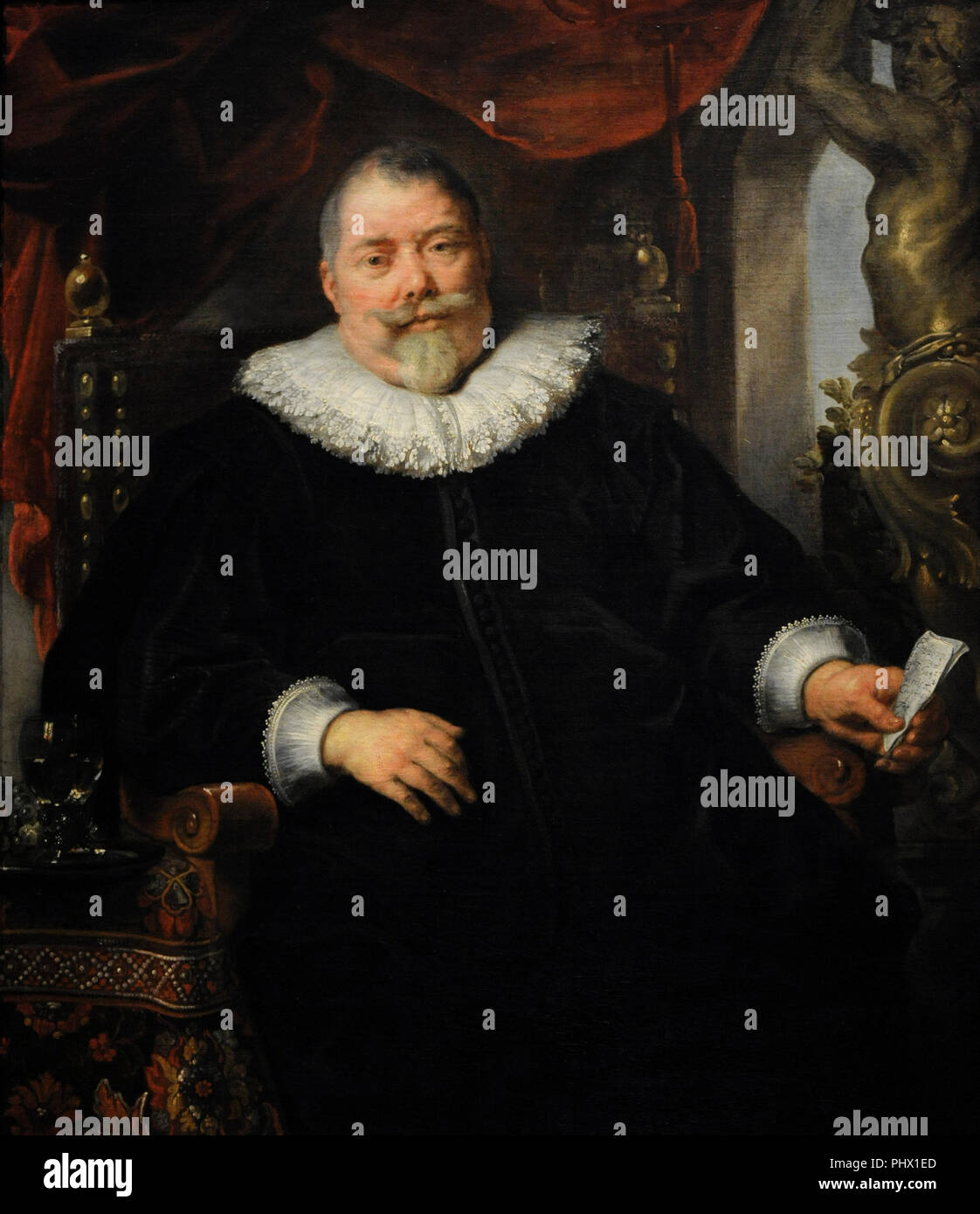 Jacob Jordaens (1593-1678). Flemish painter. Portrait of Mr. Weerts, ca ...