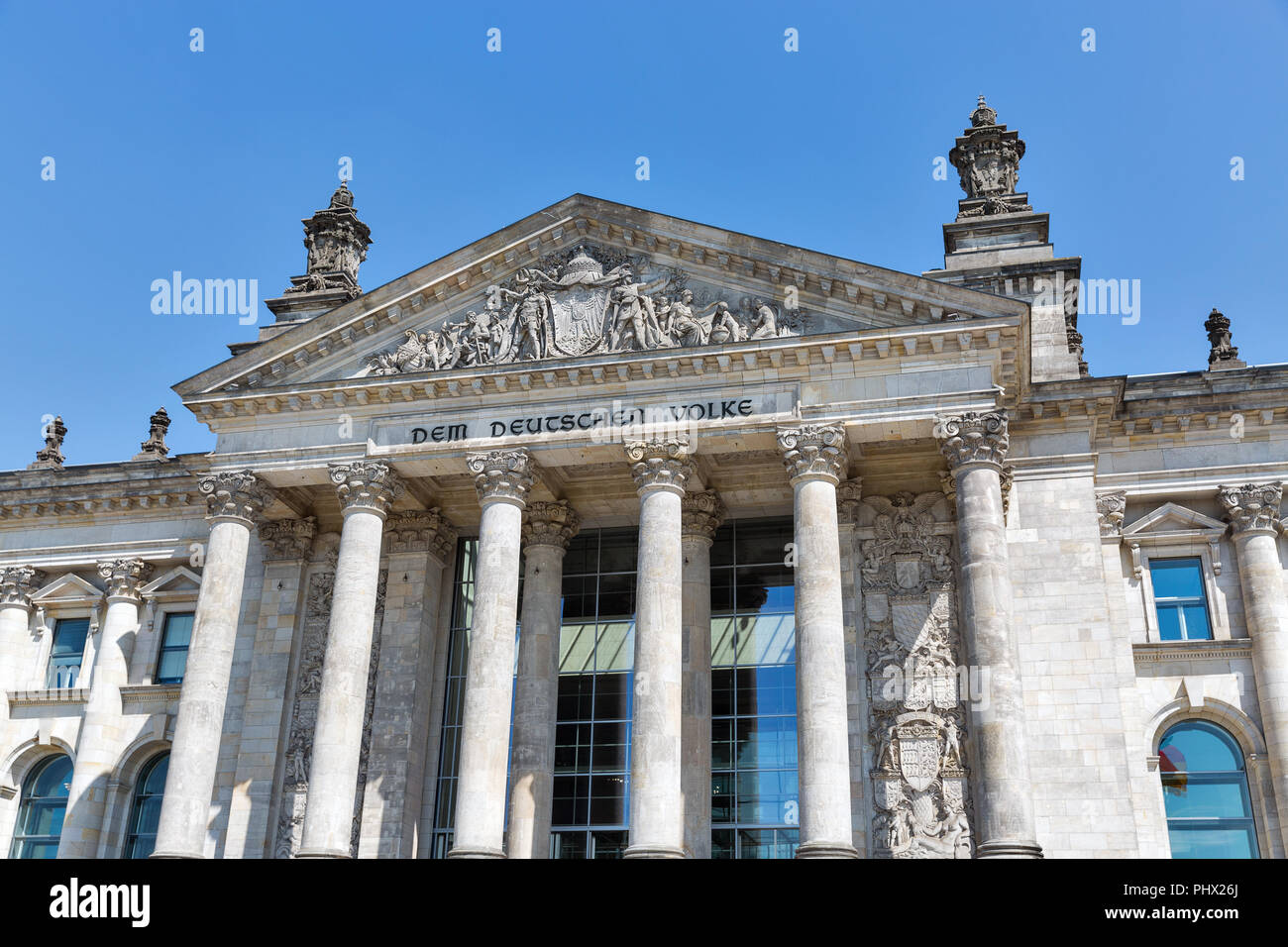 White House Columns Close Up