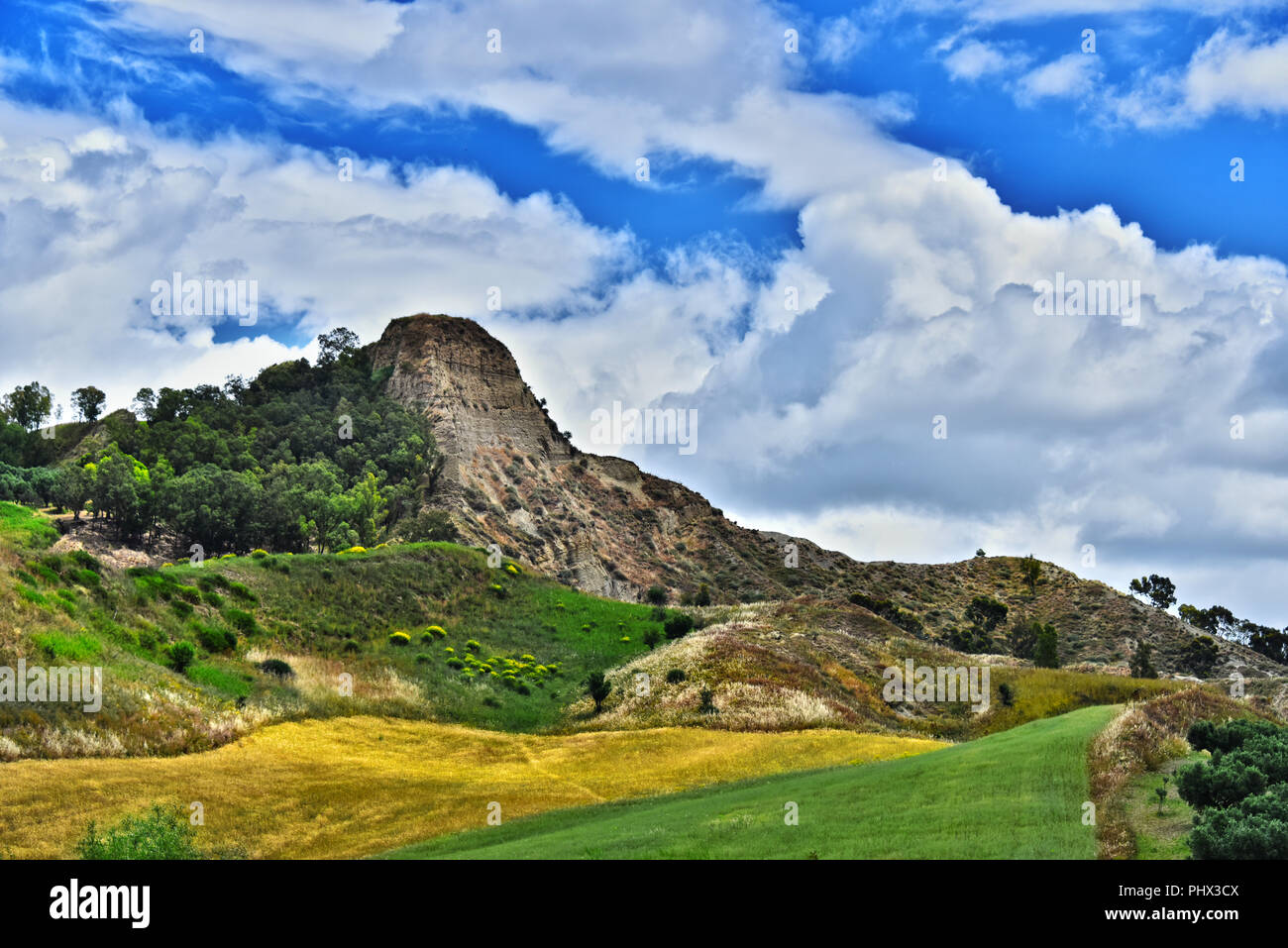 Landscape view of Calabria Stock Photo - Alamy