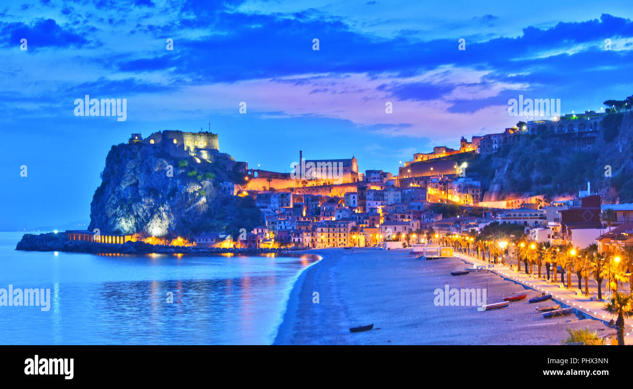 The city of Scilla in the Province of Reggio Calabria Stock Photo - Alamy