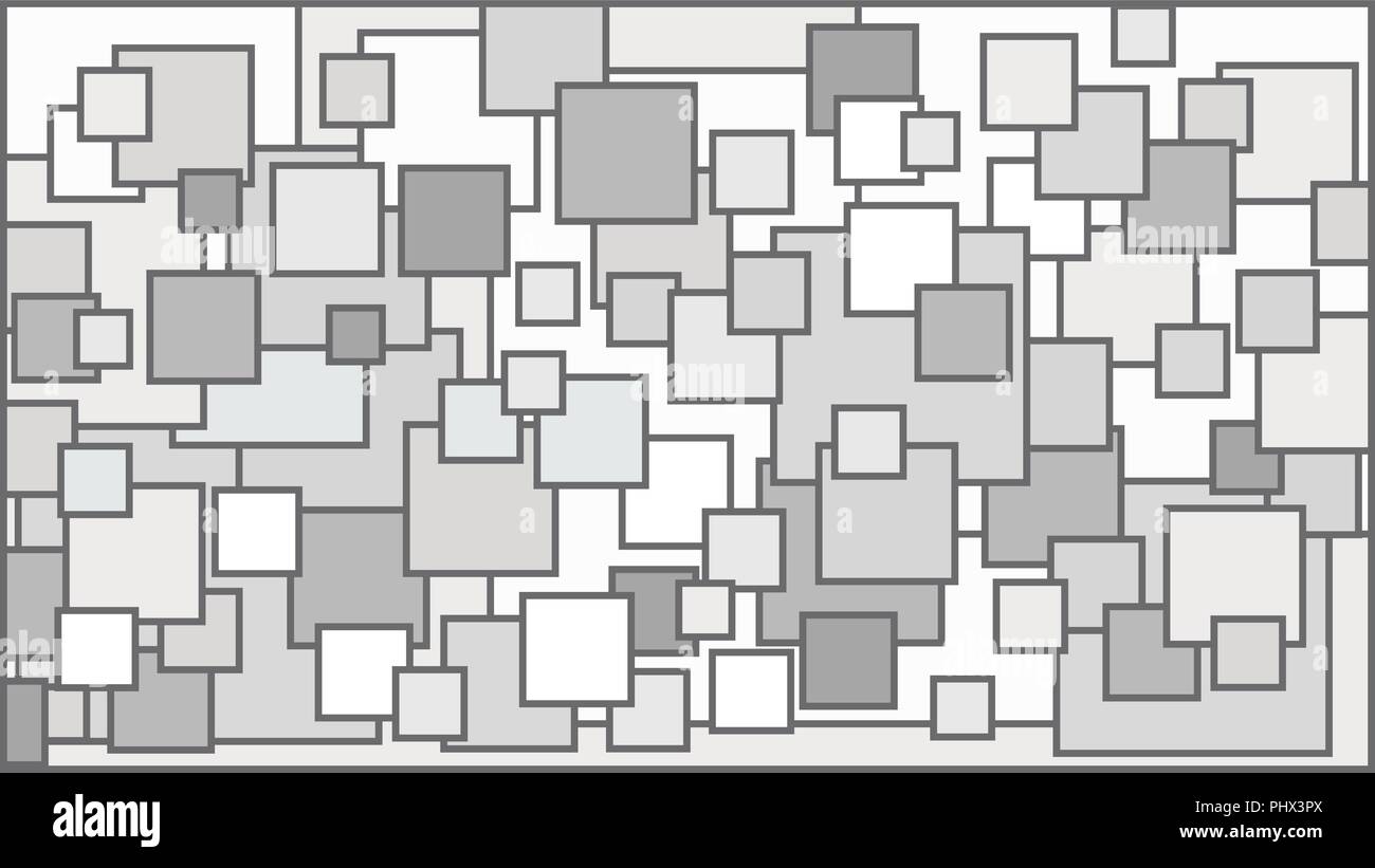 Squares in various shades of white background - Illustration ...