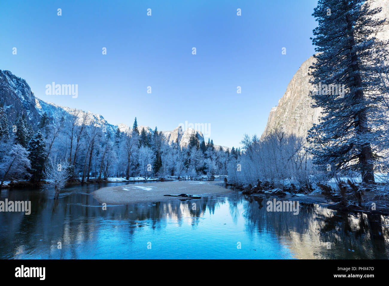 Early spring in Yosemite Stock Photo - Alamy