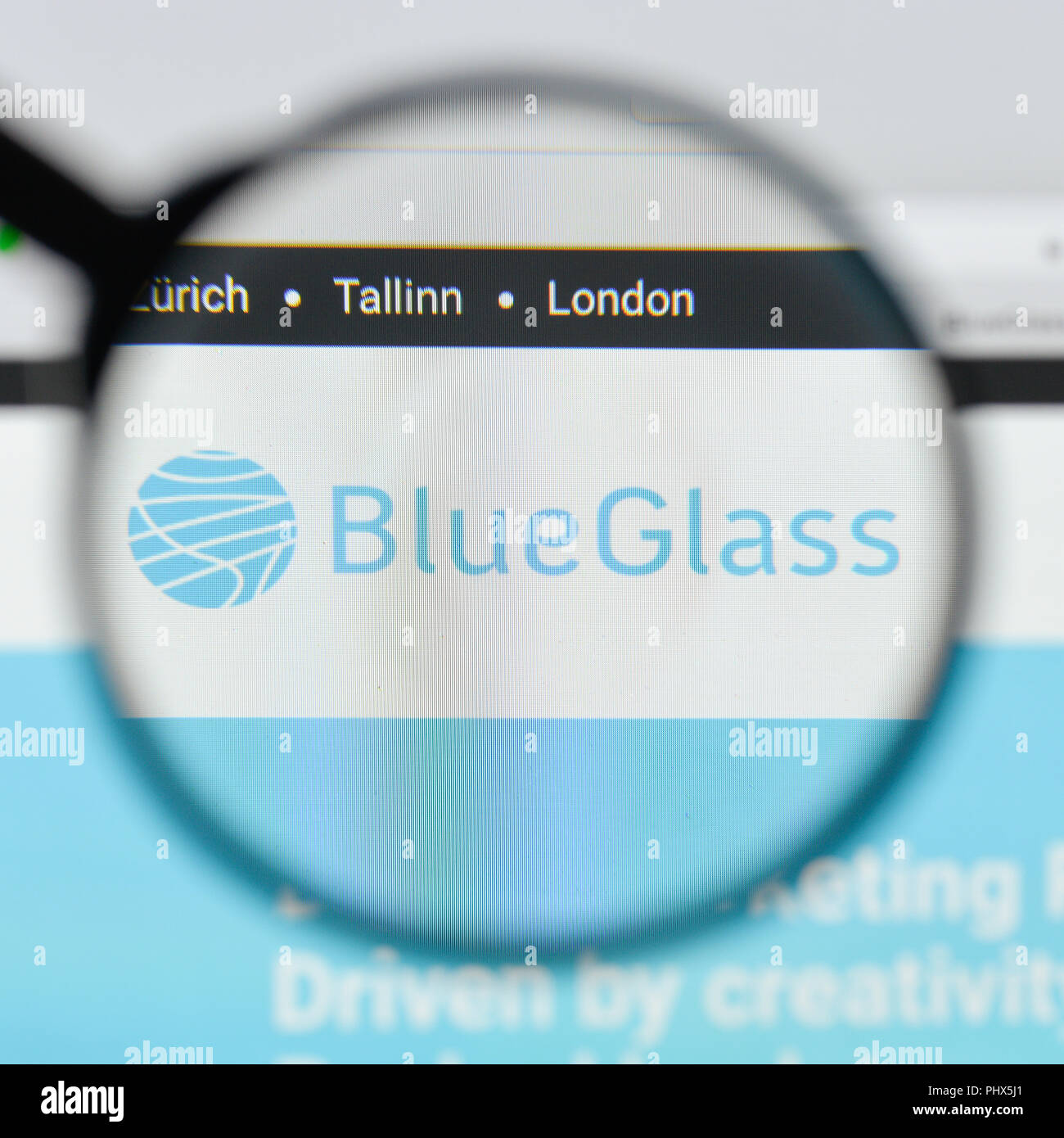 Blueglass hi-res stock photography and images - Alamy