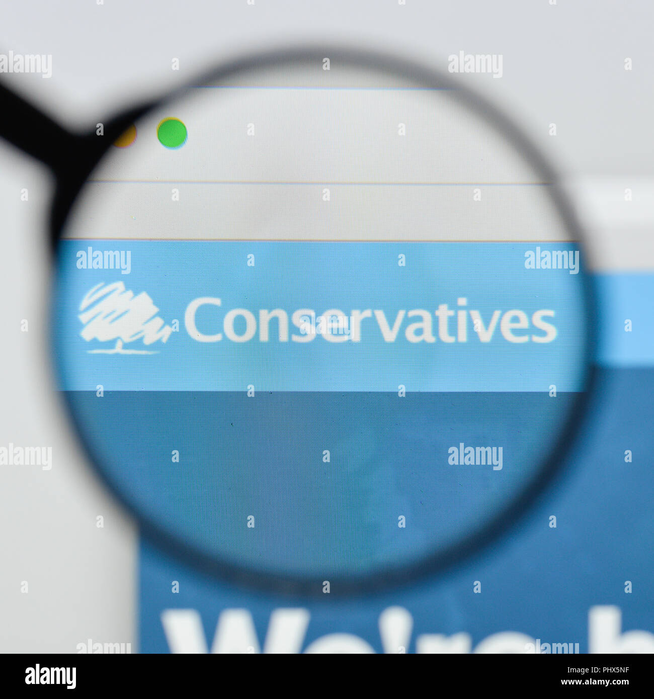 Conservative party logo hi-res stock photography and images - Alamy