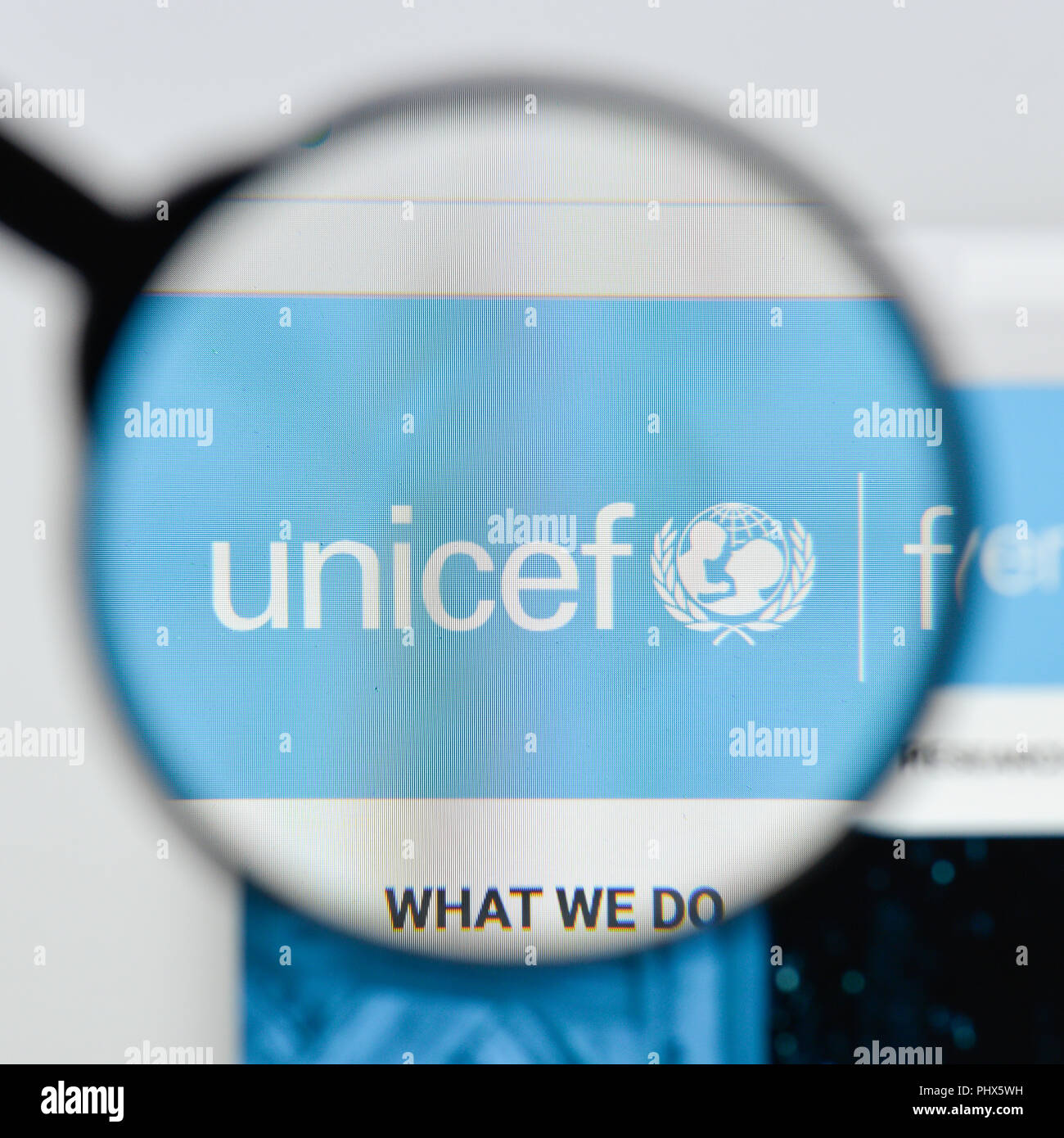 Unicef logo hi-res stock photography and images - Alamy