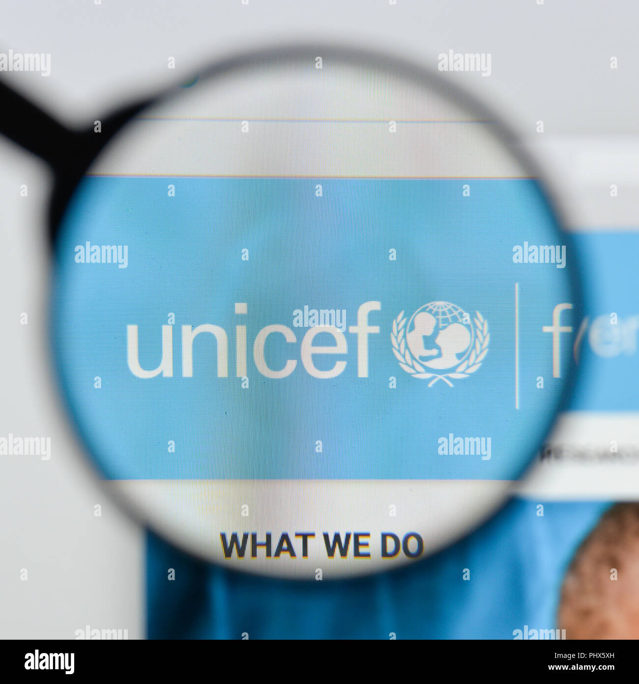 Unicef logo hi-res stock photography and images - Alamy