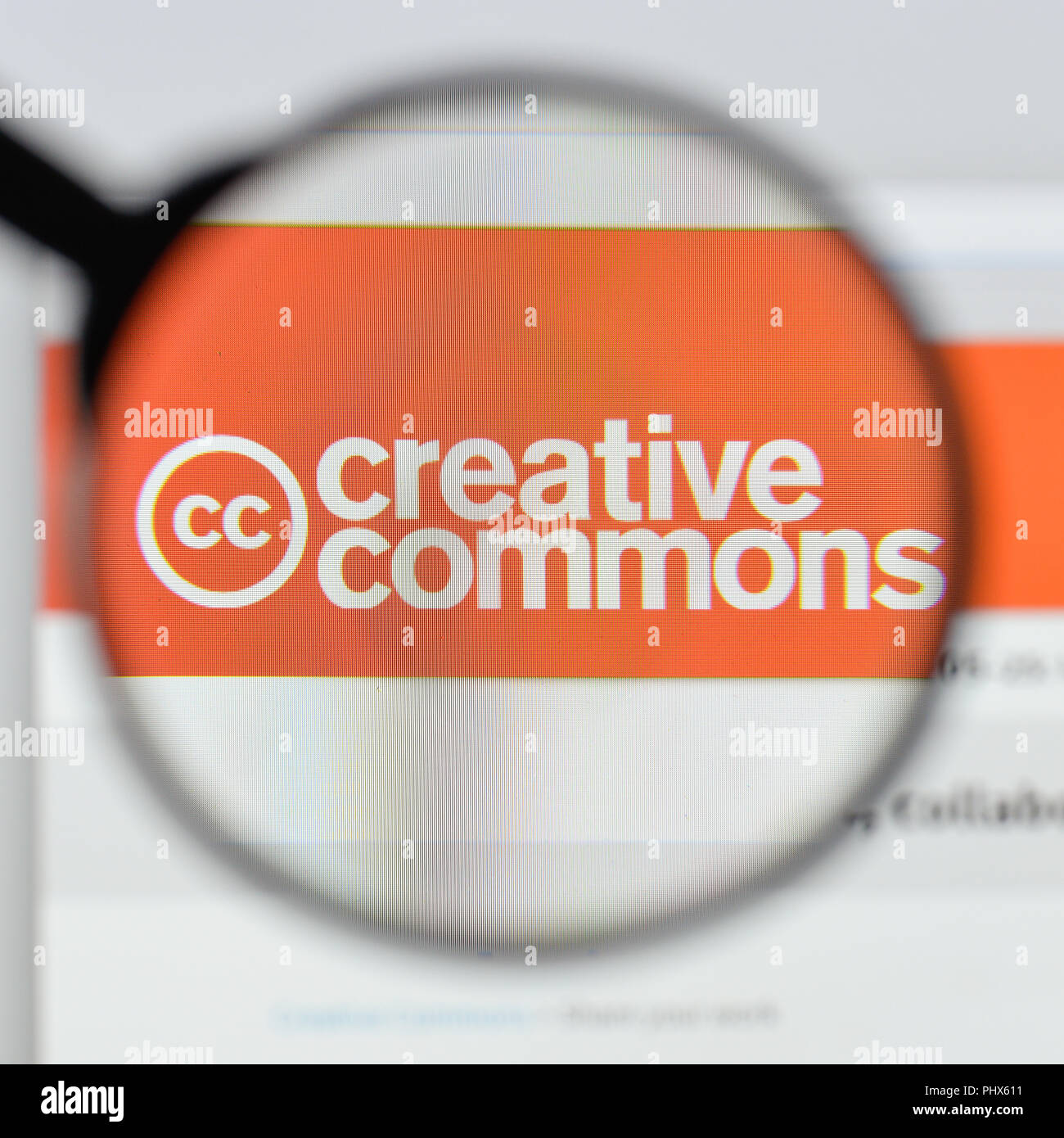 Creative commons logo hi-res stock photography and images - Alamy
